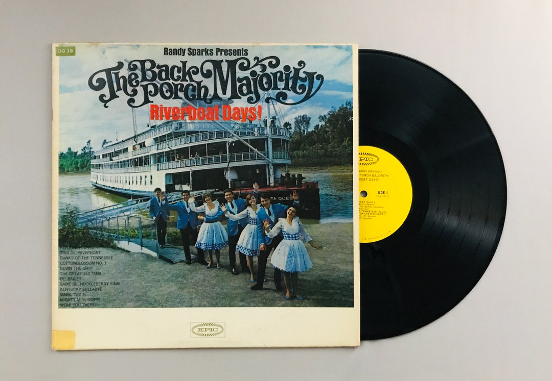 Randy Sparks Back Porch Majority, Riverboat Days! 1964 Vintage LP ...