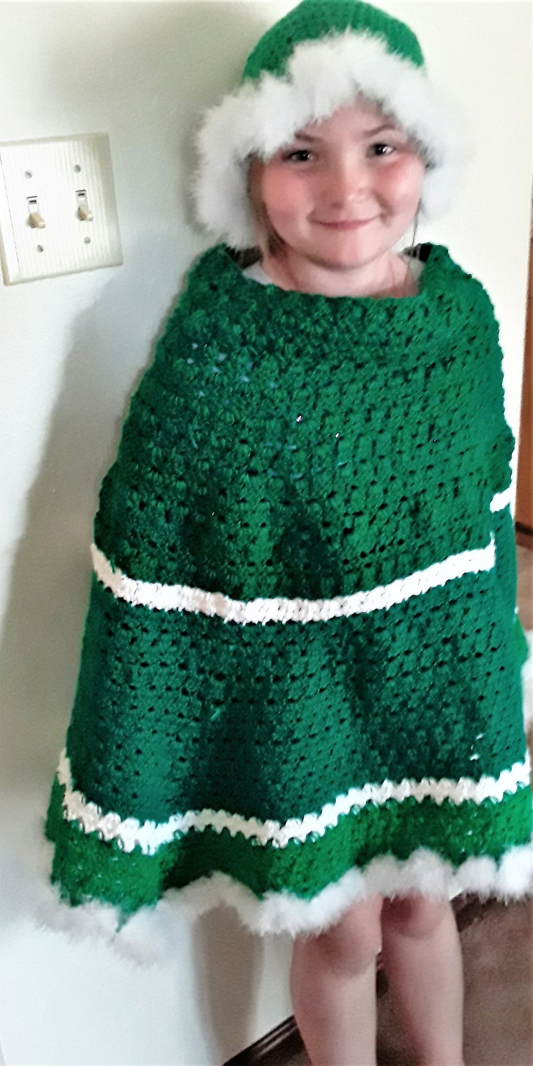 Girls Poncho, Girls Cape, Fall Poncho, Winter Poncho, Girls Sweater ...