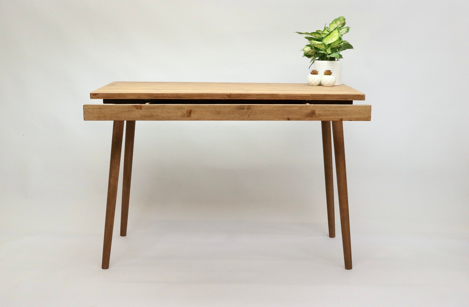 Office or Work Desk With Drawer Scandi Style Desk With Danish - Etsy UK