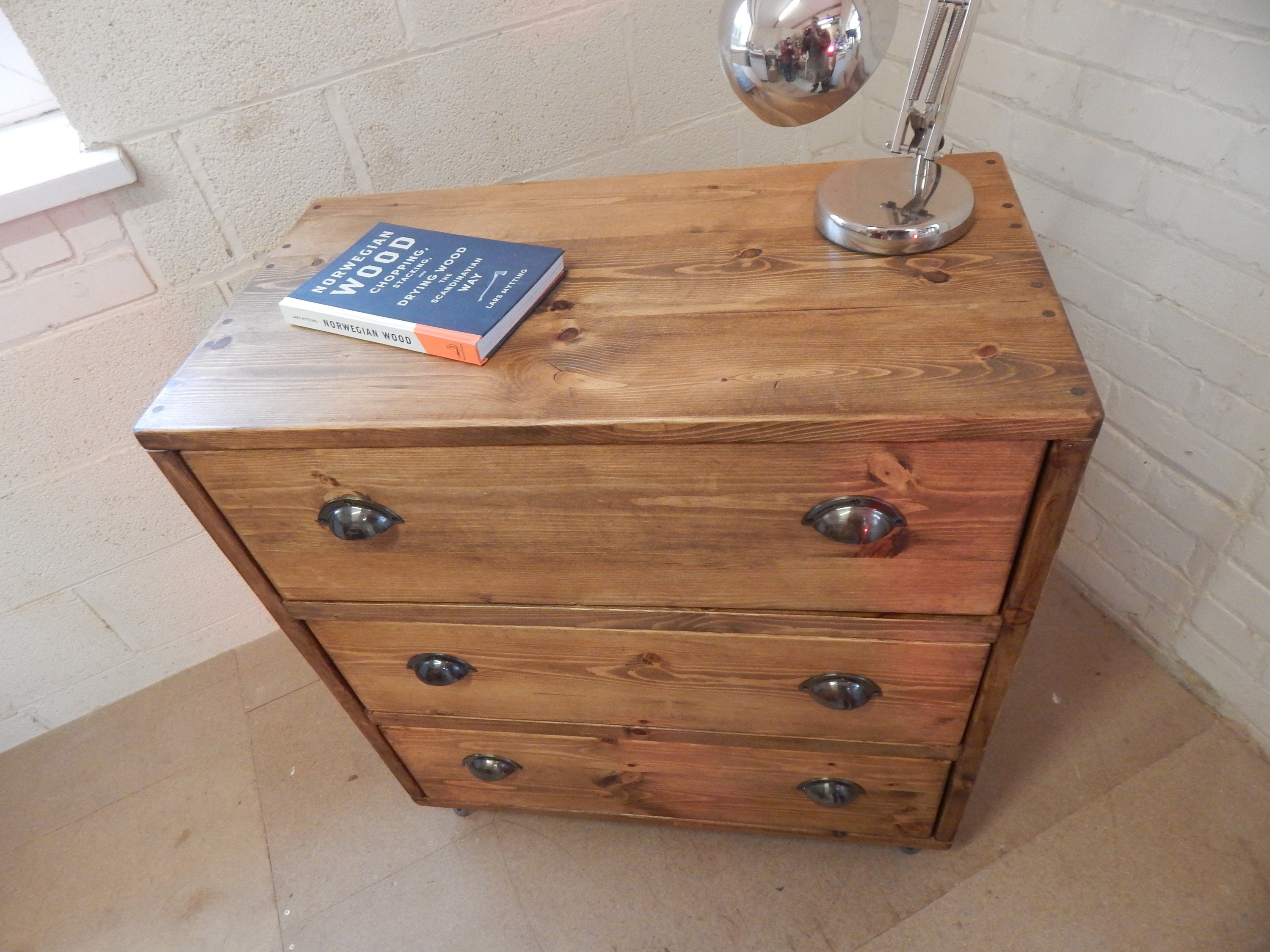 Handmade Chest Of Drawers Solid Wood Rustic Industrial Vintage | Etsy