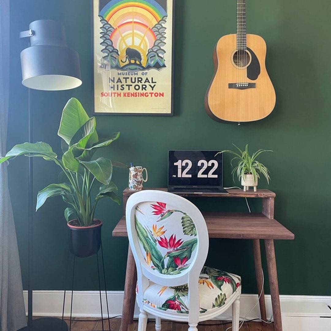 Computer Desk With Monitor Stand Rustic Reclaimed Handmade Simple ...