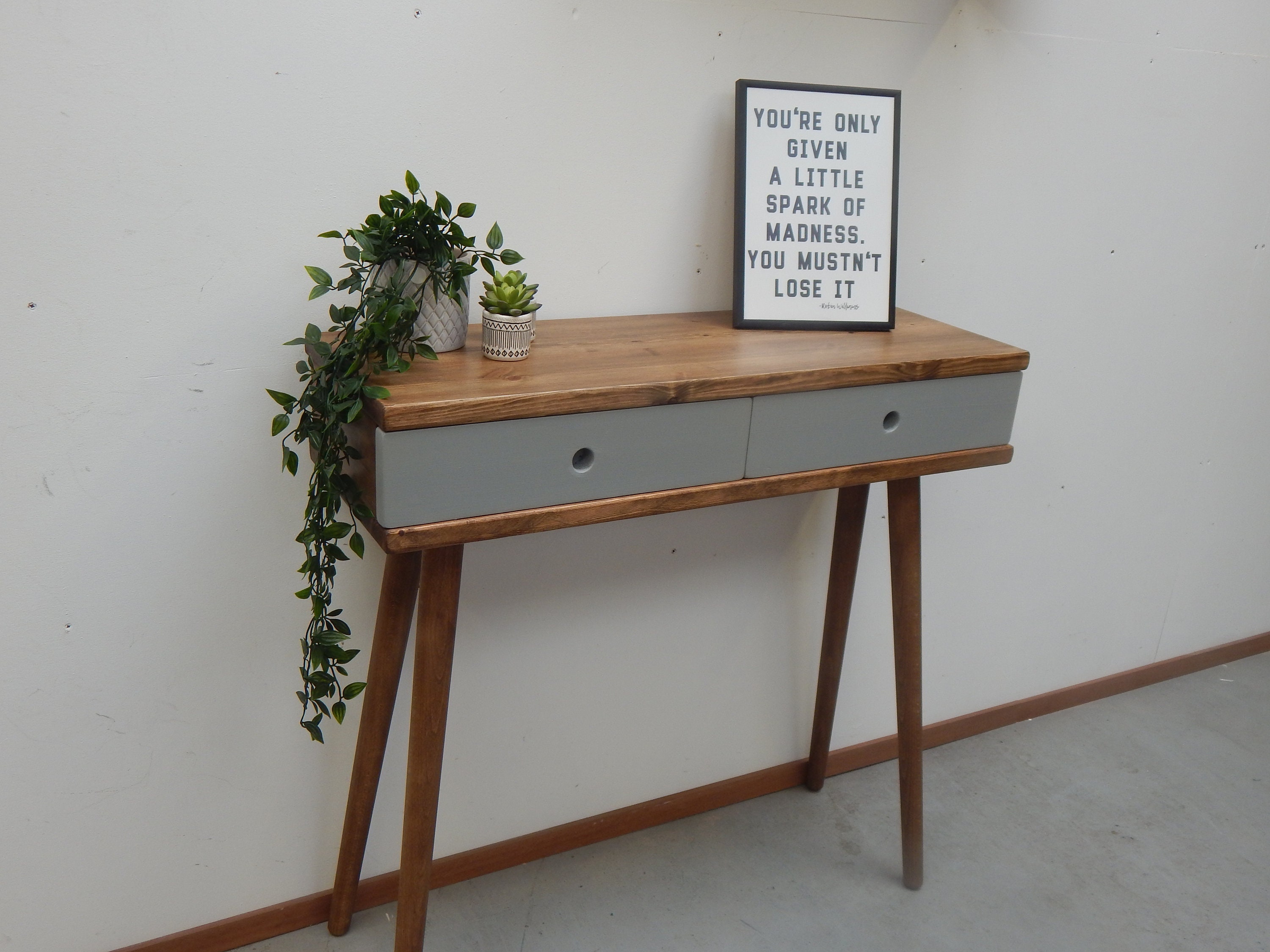 Console Table Hallway Table Scandi Consolecustom Bespoke | Etsy UK