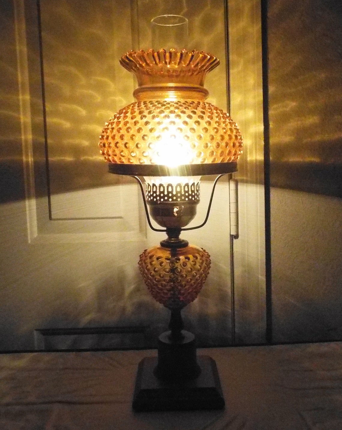 Gone With the Wind Vintage Deluxe Ornate 3-way Fancy Hobnail Thick ...
