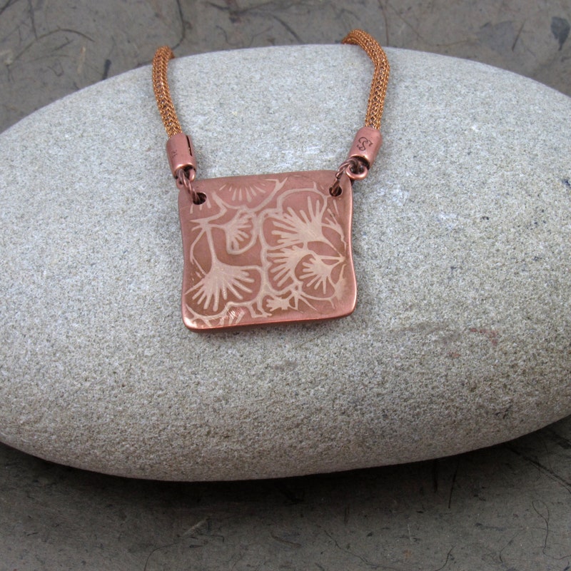 Metal Clay Pendant - Etsy