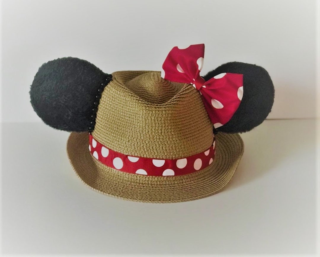 Minnie Mouse Ear Fedora - Etsy
