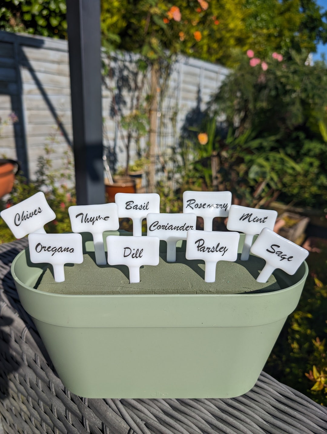 Herb Name Markers - Etsy