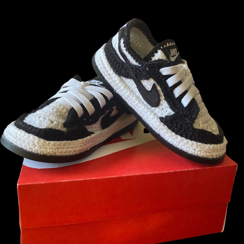 Nike Baby Crochet Shoes - Etsy