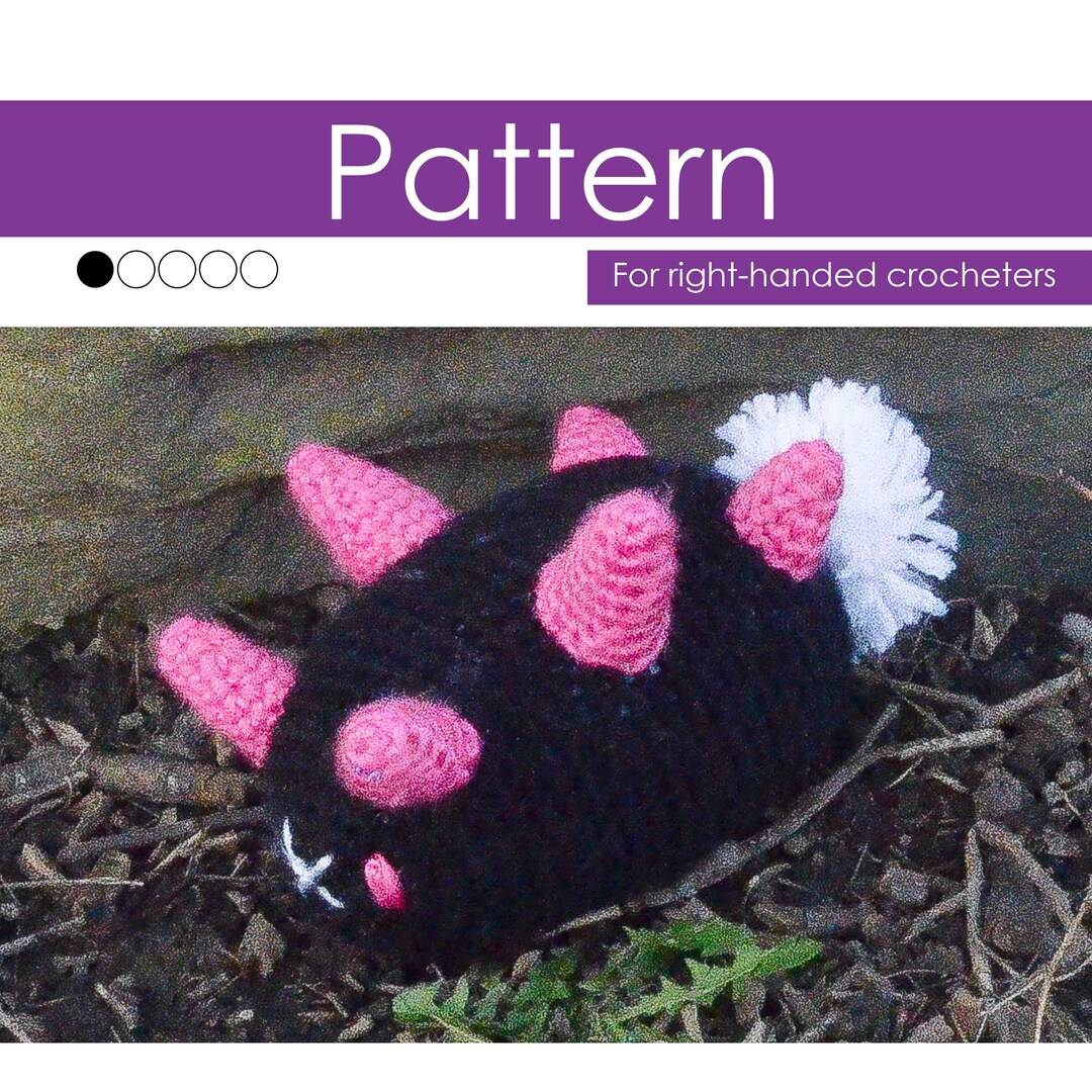 Crochet PATTERN Pyukumuku Sea Cucumber Pokémon Amigurumi Doll - Etsy