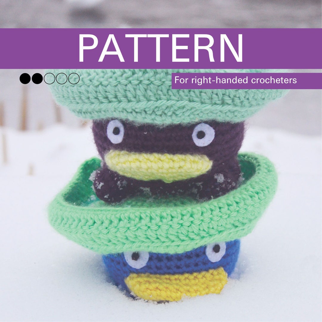 PATTERN for Lotad Normal/shiny Pokemon Crochet Amigurumi Doll - Etsy