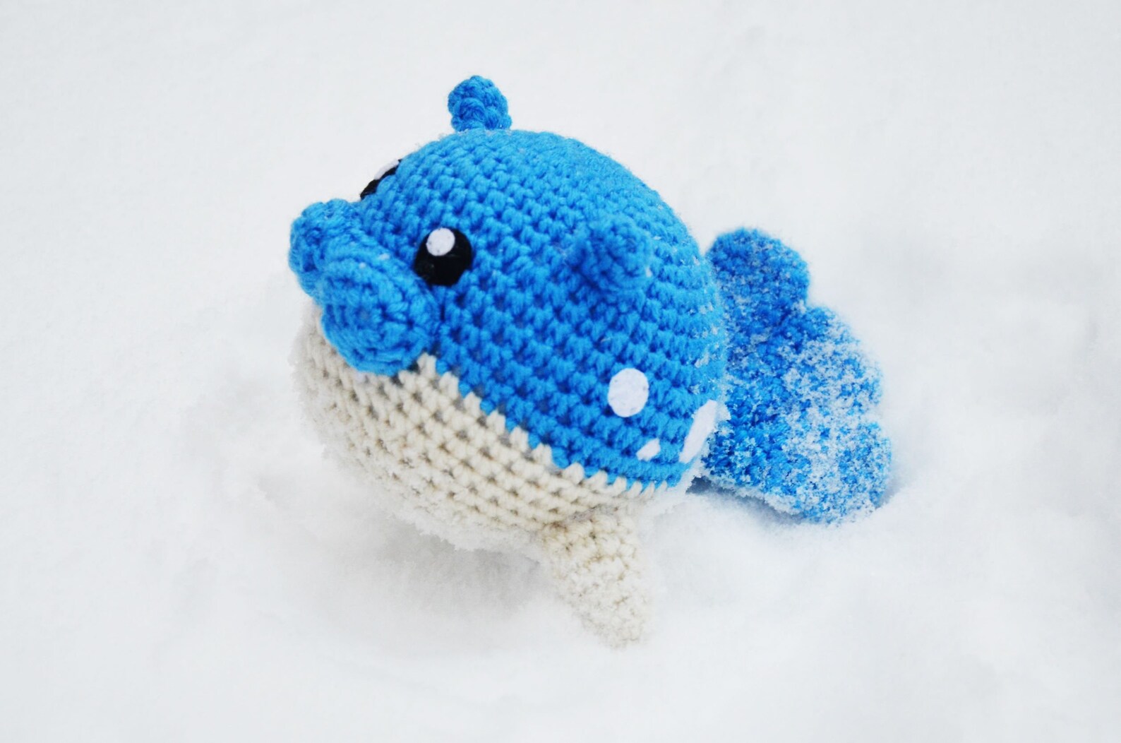 Spheal Crochet Pattern - Pokemon Amigurumi Doll - Etsy