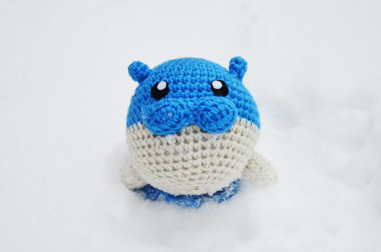 Spheal Crochet Pattern - Pokemon Amigurumi Doll - Etsy