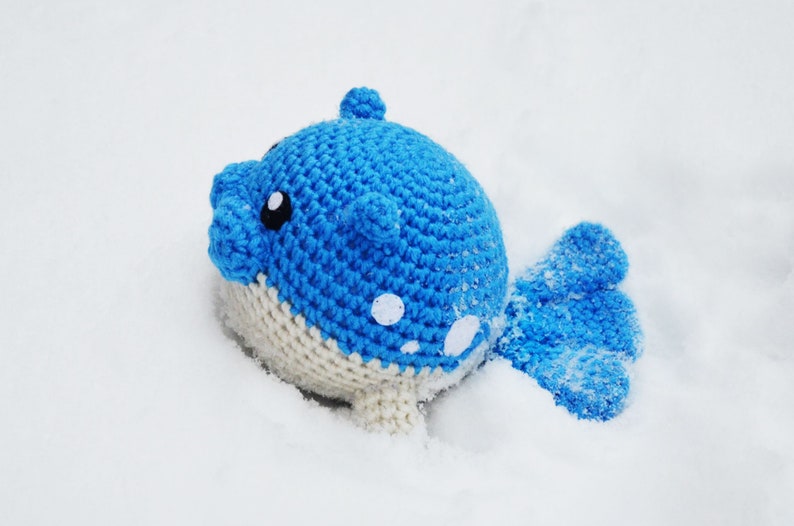 Spheal Crochet Pattern - Pokemon Amigurumi Doll - Etsy
