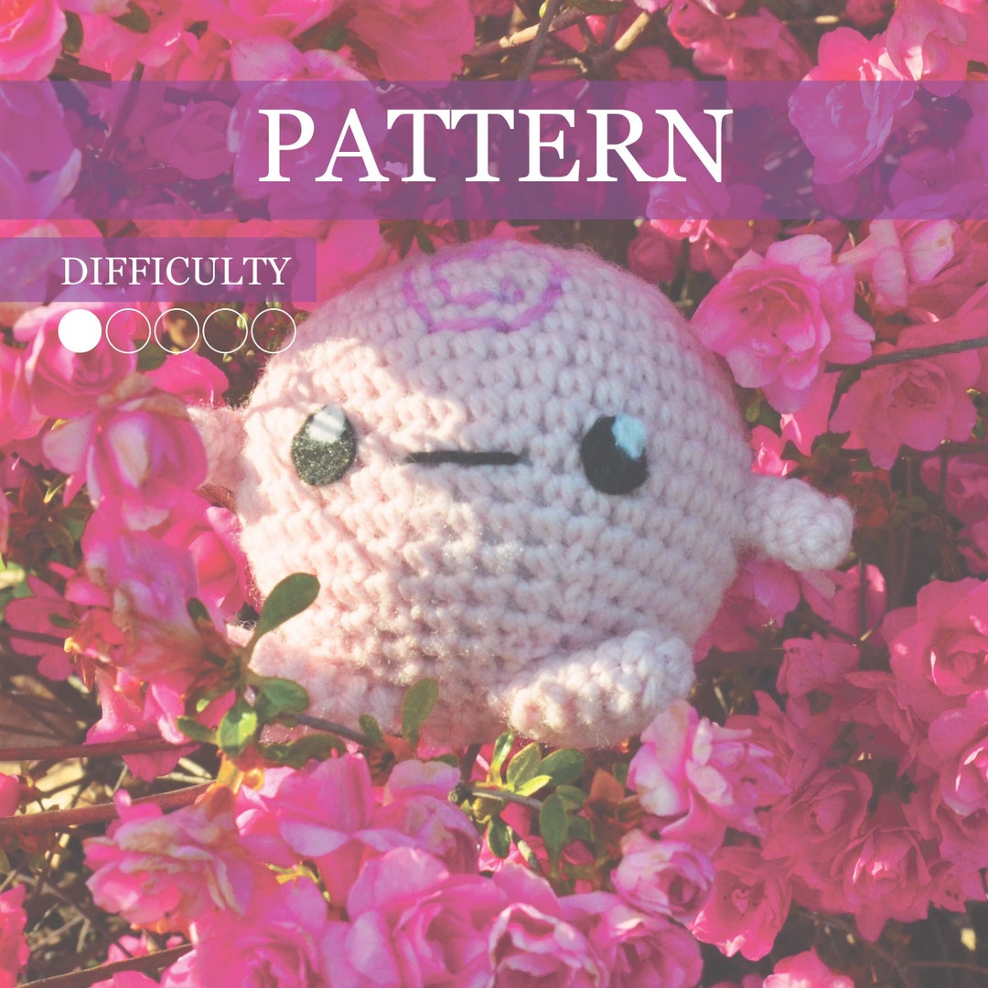 Crochet PATTERN - Beta Igglybuff Normal or Shiny Pokémon Crochet ...