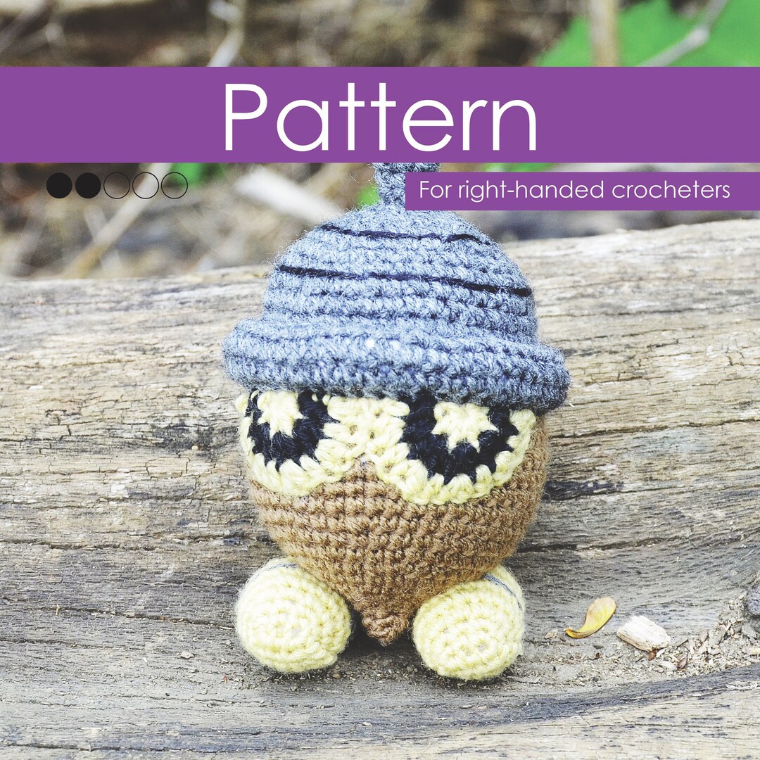 Crochet PATTERN Seedot Acorn Pokémon Normal Shiny Amigurumi Doll - Etsy