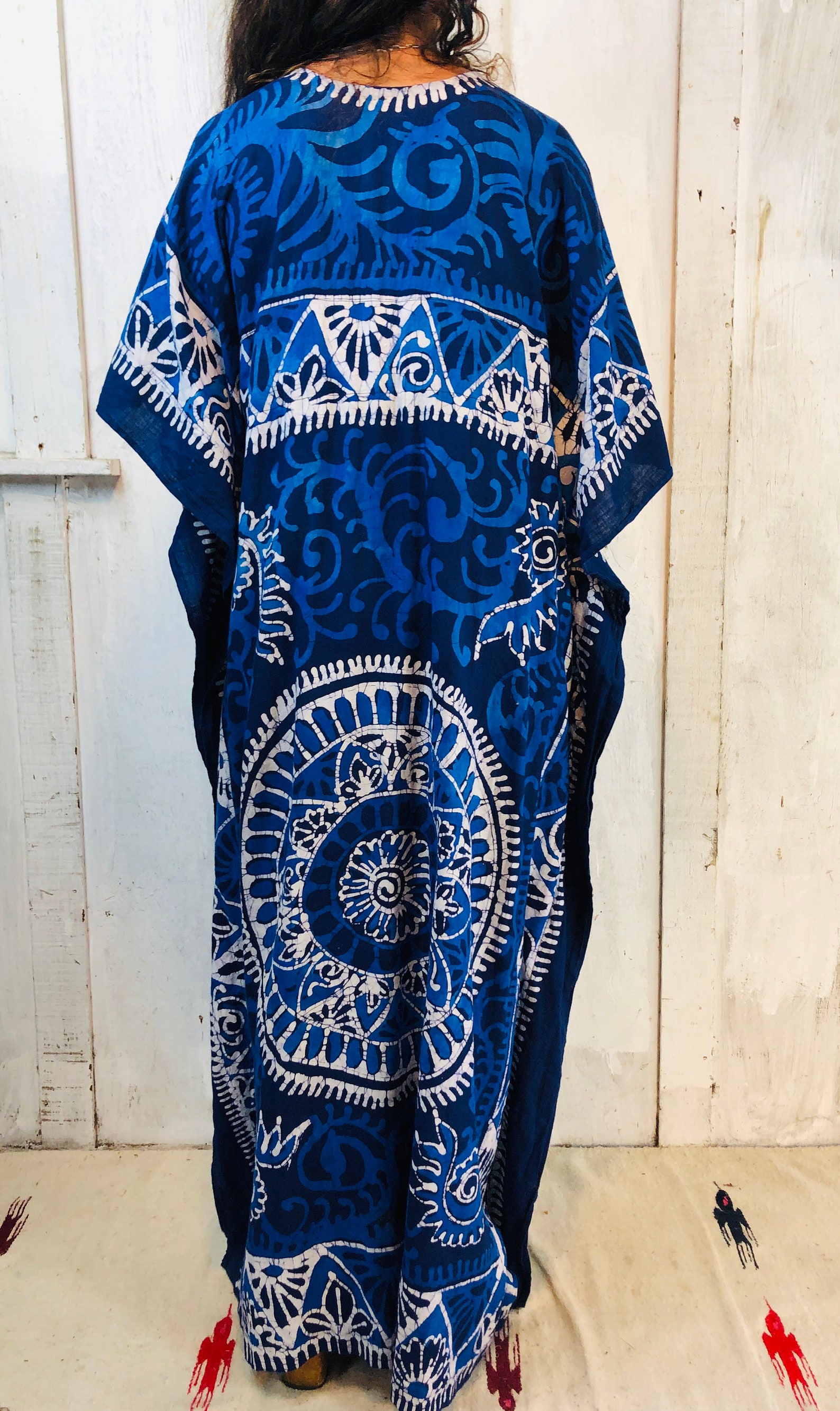 Vintage 70s Kaftan//vintage Indian Caftan // Bohemian Magical Kaftan ...
