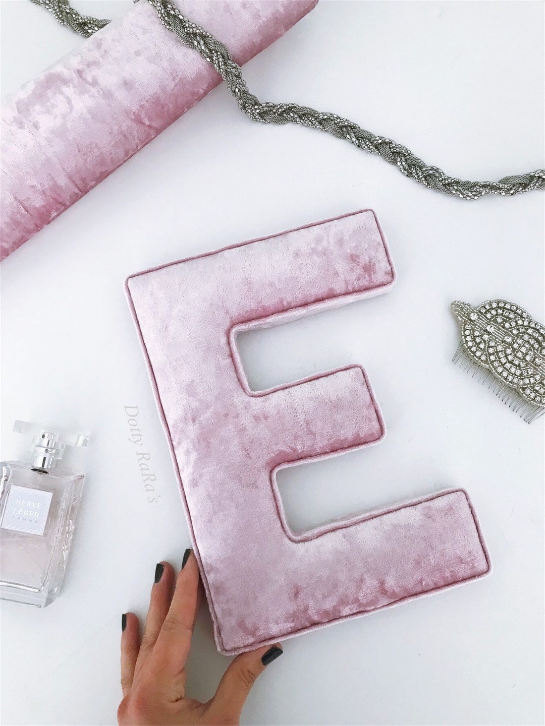 10" Letters, Fabric Letters, Velvet Letters - Etsy