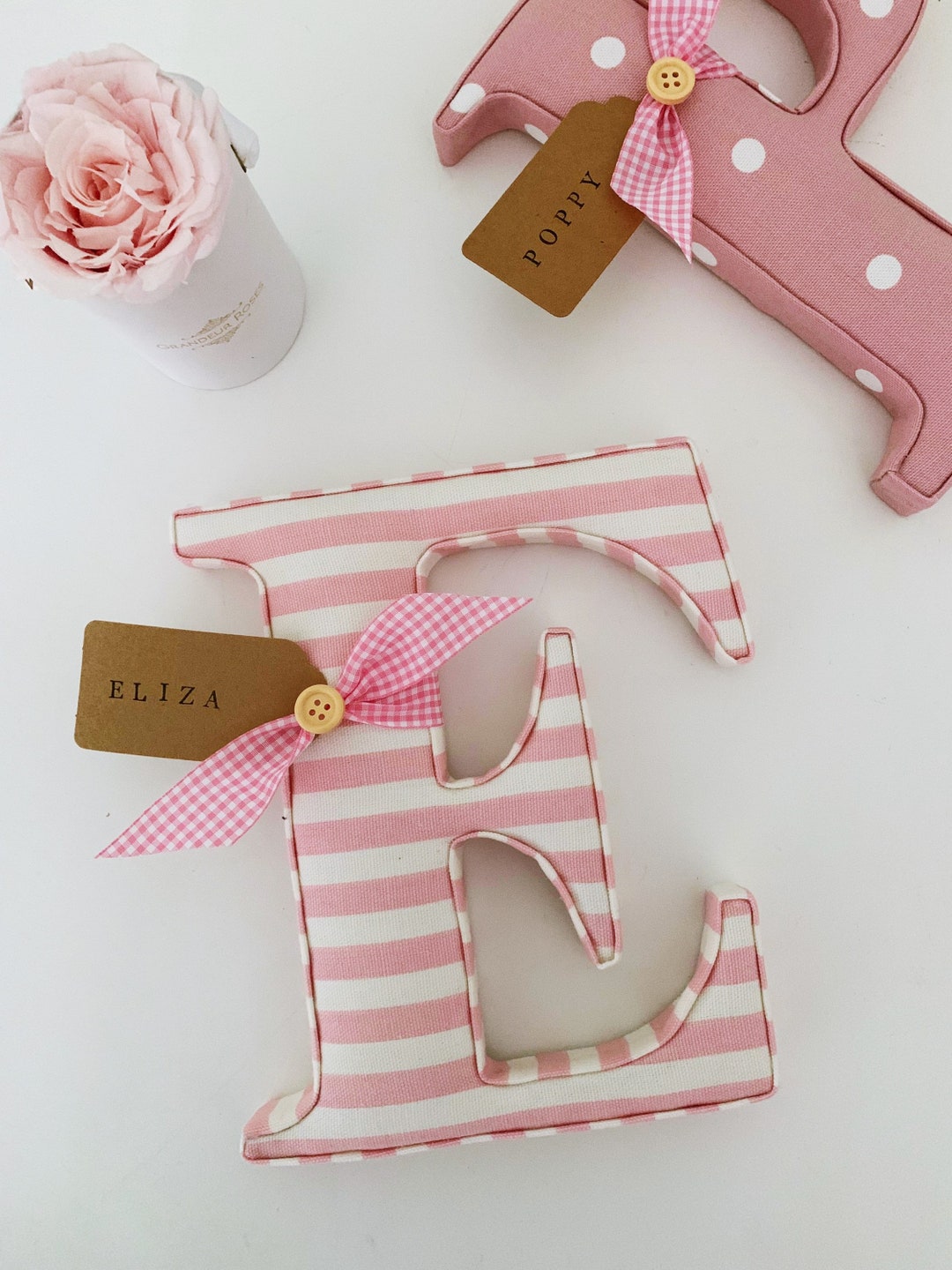 G Font Fabric Letters, Fabric Letters, Wall Letters, Nursery Letters ...