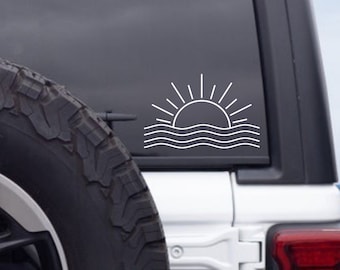 Car Ocean Waves Decals - Etsy