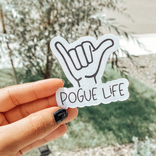 Waterproof P4L Sticker Outer Banks Sticker Pogue for Life - Etsy