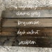 Rustic Wood Sign Pinterest Wood Sign Home Decor 7 X 48 - Etsy