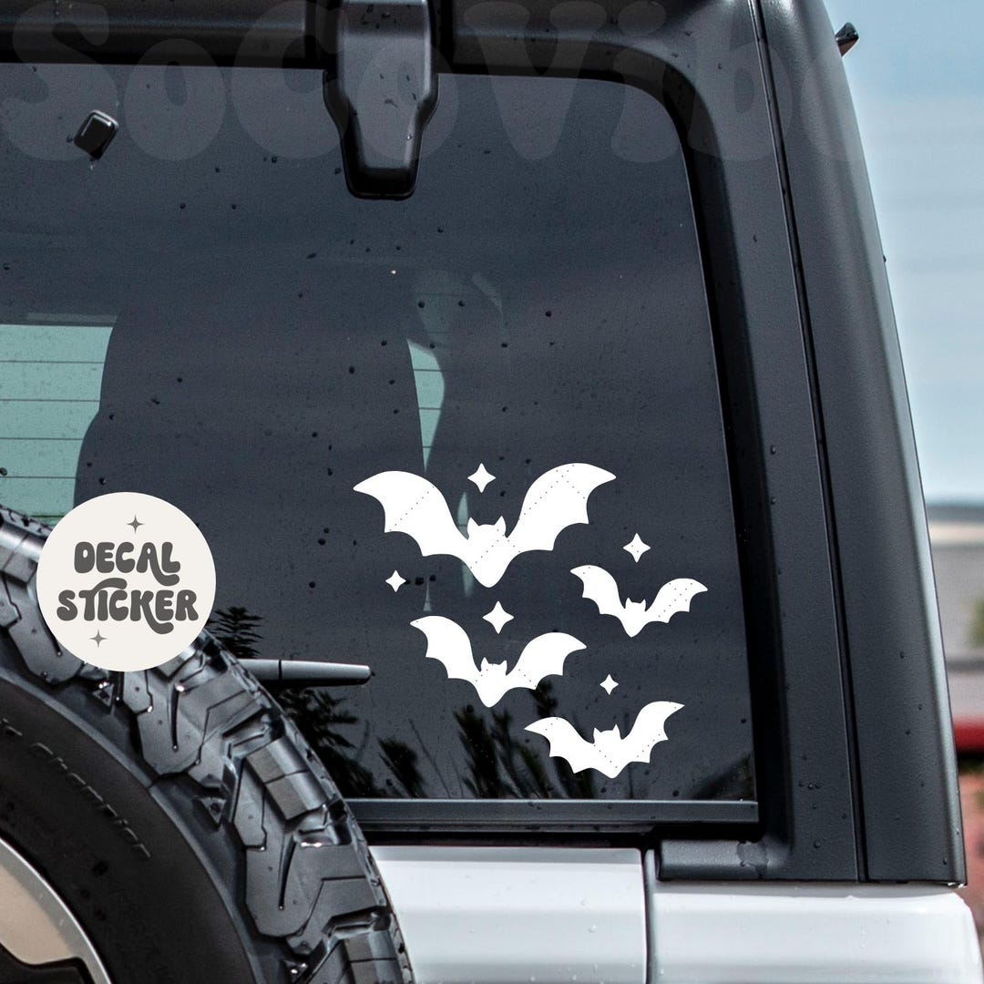 Bats Decal Sticker | Spooky Sticker | Halloween Decal | Halloween ...