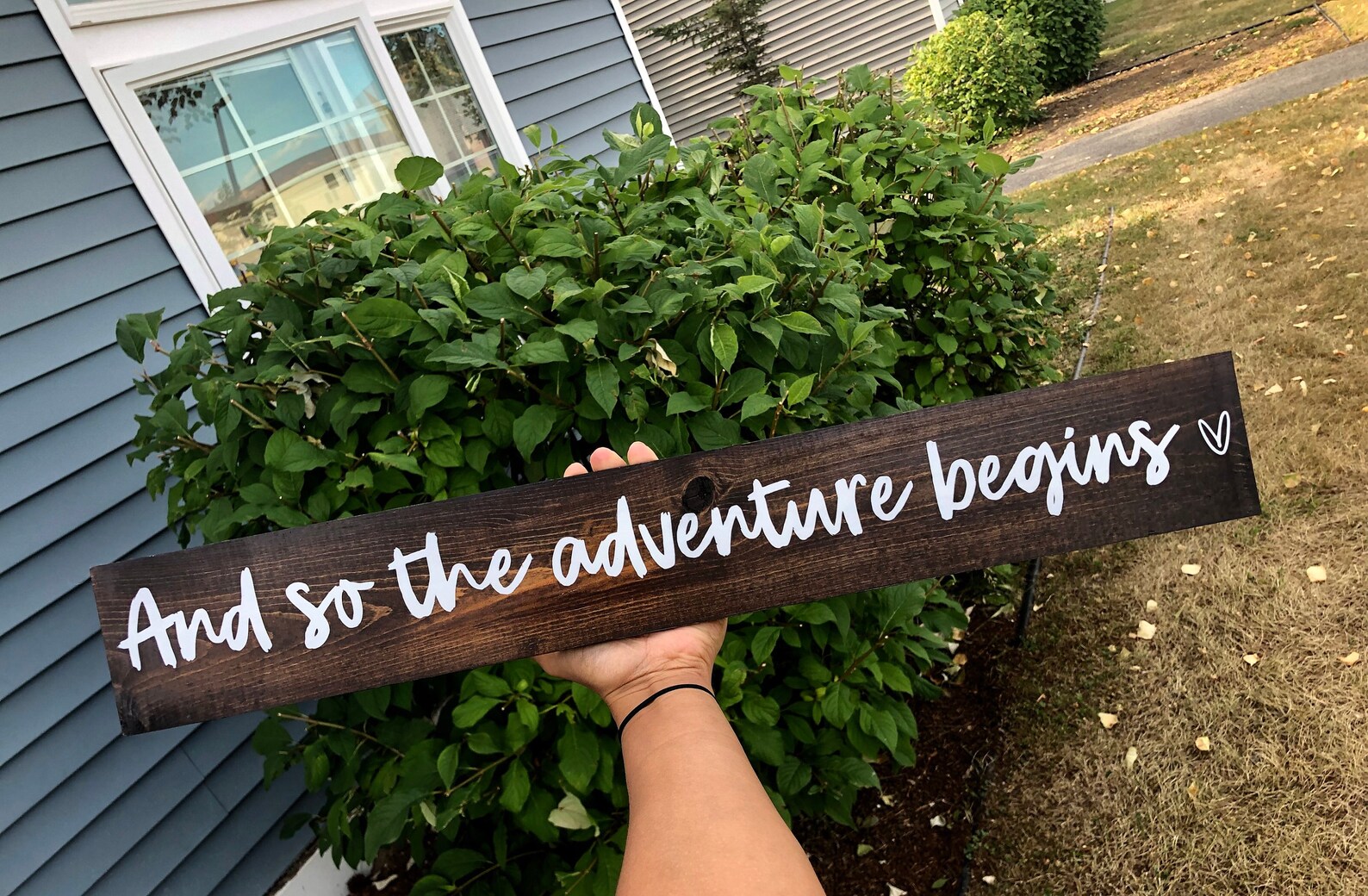 And so the Adventure Begins | Wood Signs | Home Decor | Wedding Decor ...