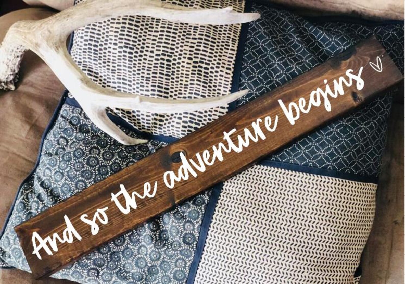 And so the Adventure Begins | Wood Signs | Home Decor | Wedding Decor ...