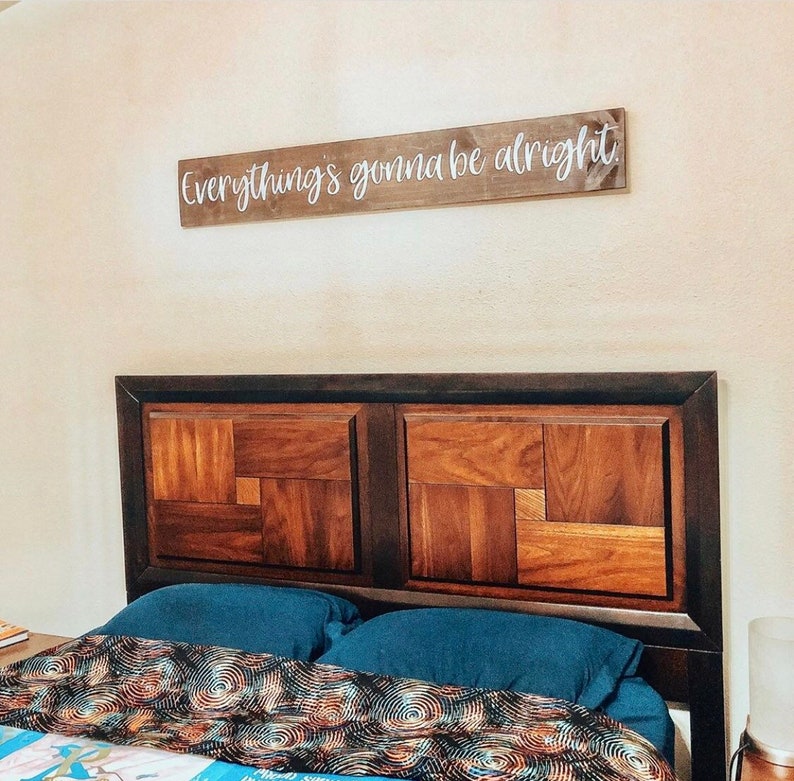 Rustic Wood Sign Pinterest Wood Sign Home Decor 7 X 48 - Etsy