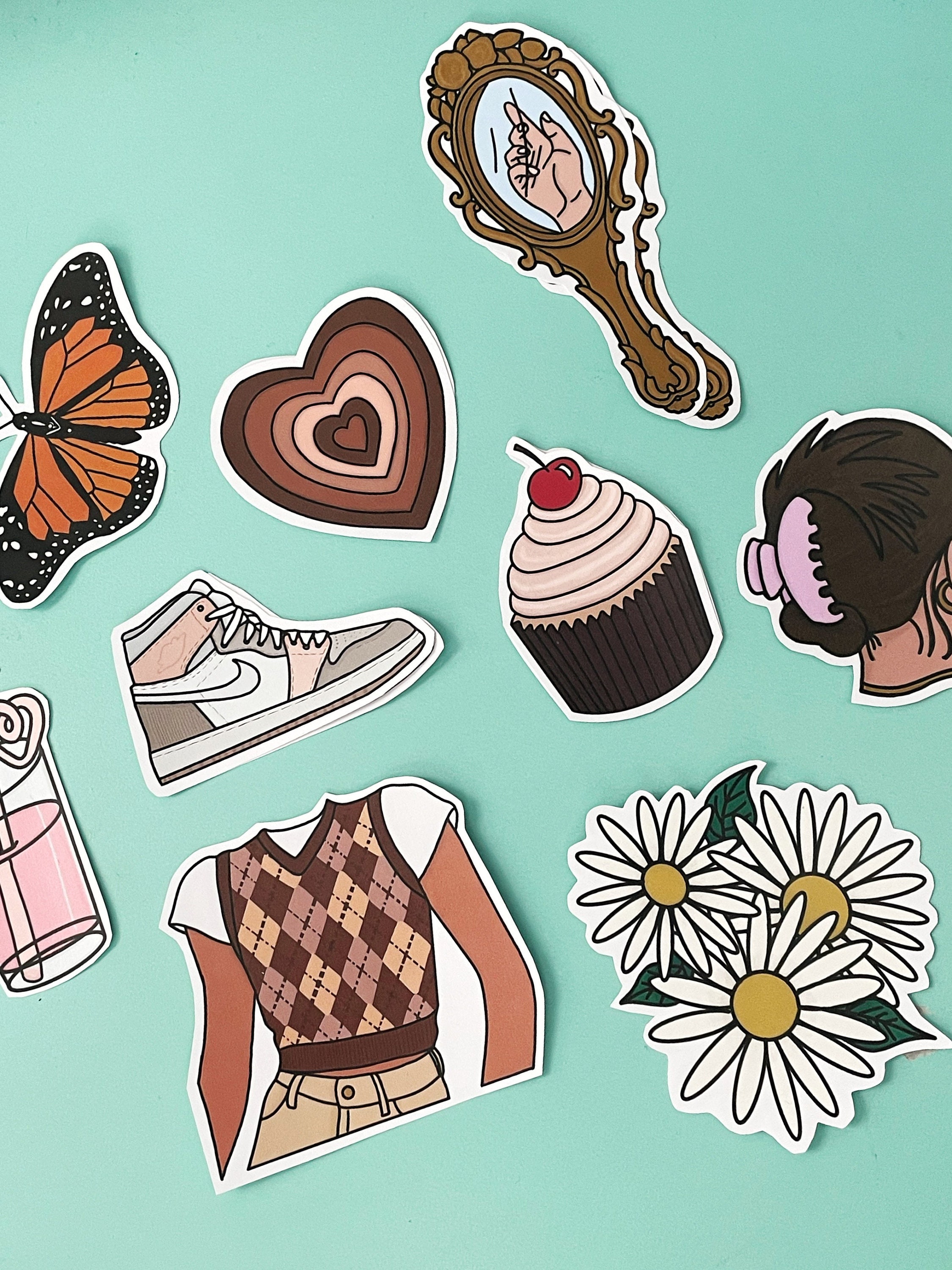 Pinterest stickers Aesthetic sticker sheet cute stickers for girls ...