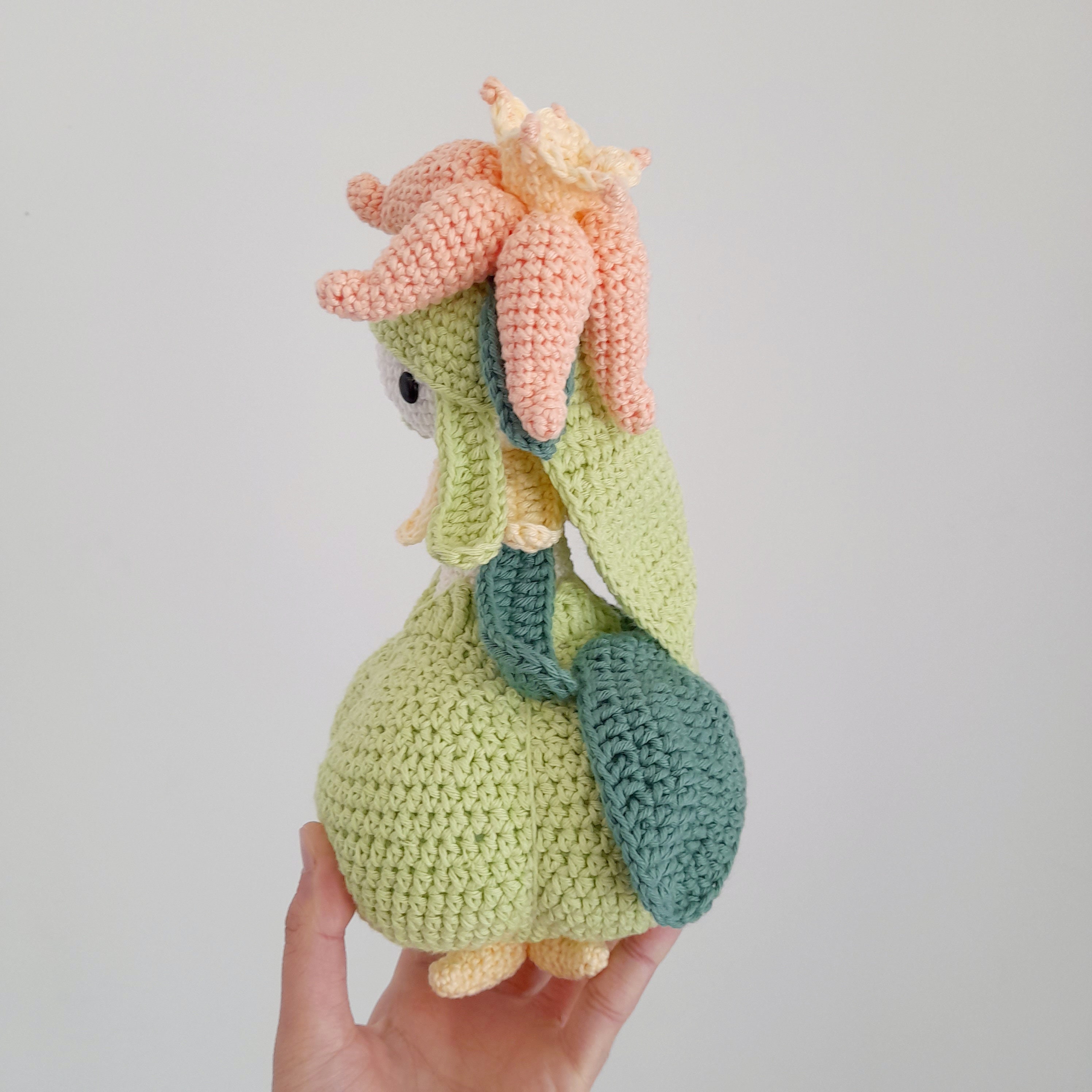 Lilligant Crochet Pattern - DIY Amigurumi Plush - Pokémon Inspired - Etsy