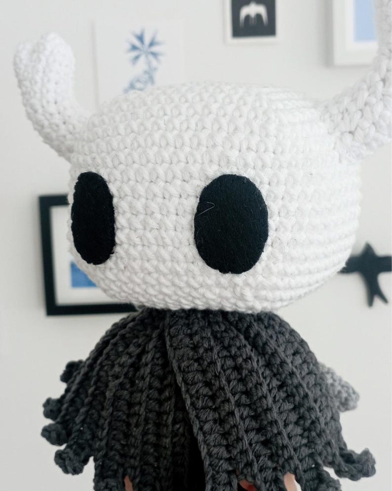 Hollow Knight Handmade Plushie – Amigurumi Toy - Etsy