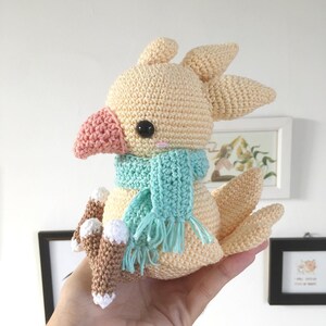 Chocobo Crochet Plushie - Handmade Amigurumi Final Fantasy XIV - Etsy
