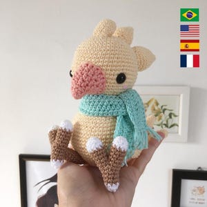 Chocobo Crochet Pattern PDF - Amigurumi Final Fantasy XIV - Etsy Australia
