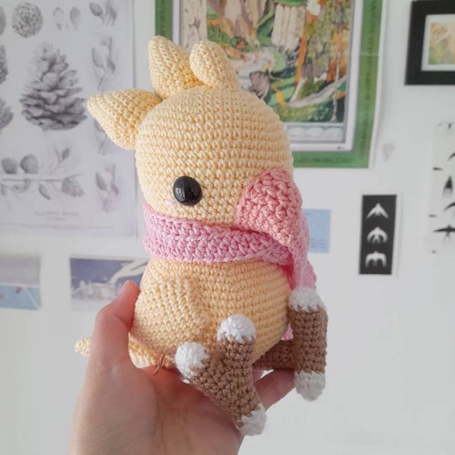 Chubby Chocobo Amigurumi Crochet Pattern. Digital PDF - Etsy