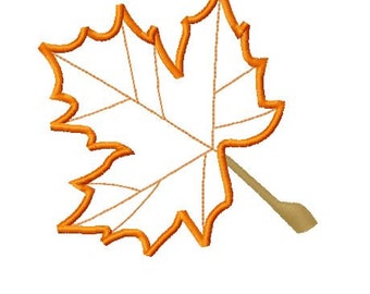 3 Fall Maple Leaf Patch Custom Made Any Color AP125 - Etsy