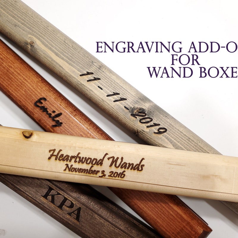 Wand Engravings - Etsy