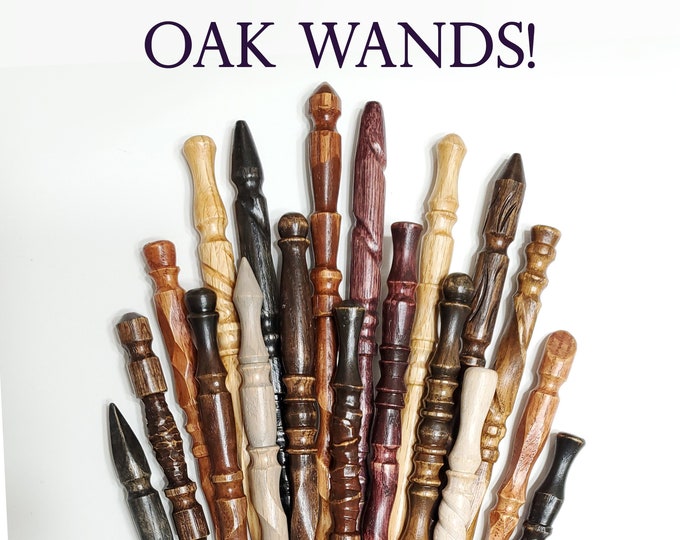INTERMEDIATE Random Wands, Oak Wands, Custom Wands, Magic Wands, Wood ...