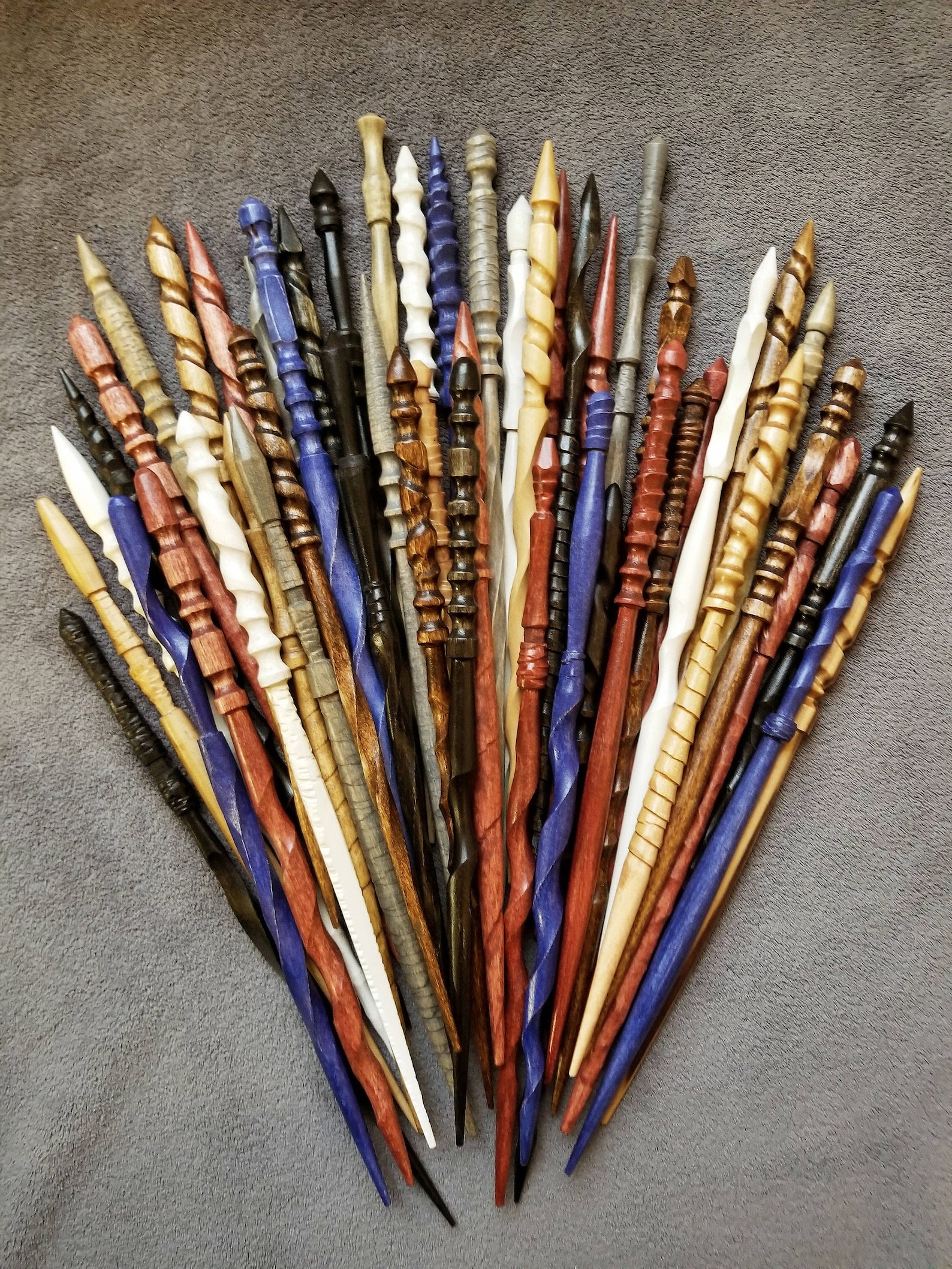 Pick Your Magic Wand 1-10 One of A Kind Magic Wands Custom - Etsy