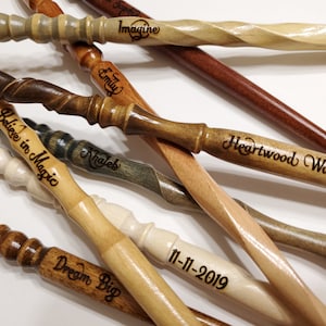 Custom Engraving Add-on for Wands - Etsy