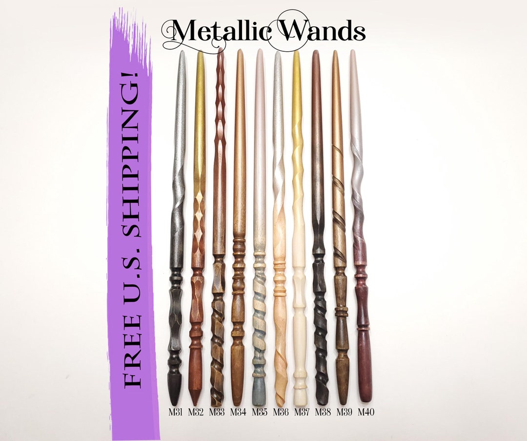 Metallic Wands, 31-40 Choose Your Metallic Wand, Pick Your Wand, Magic ...