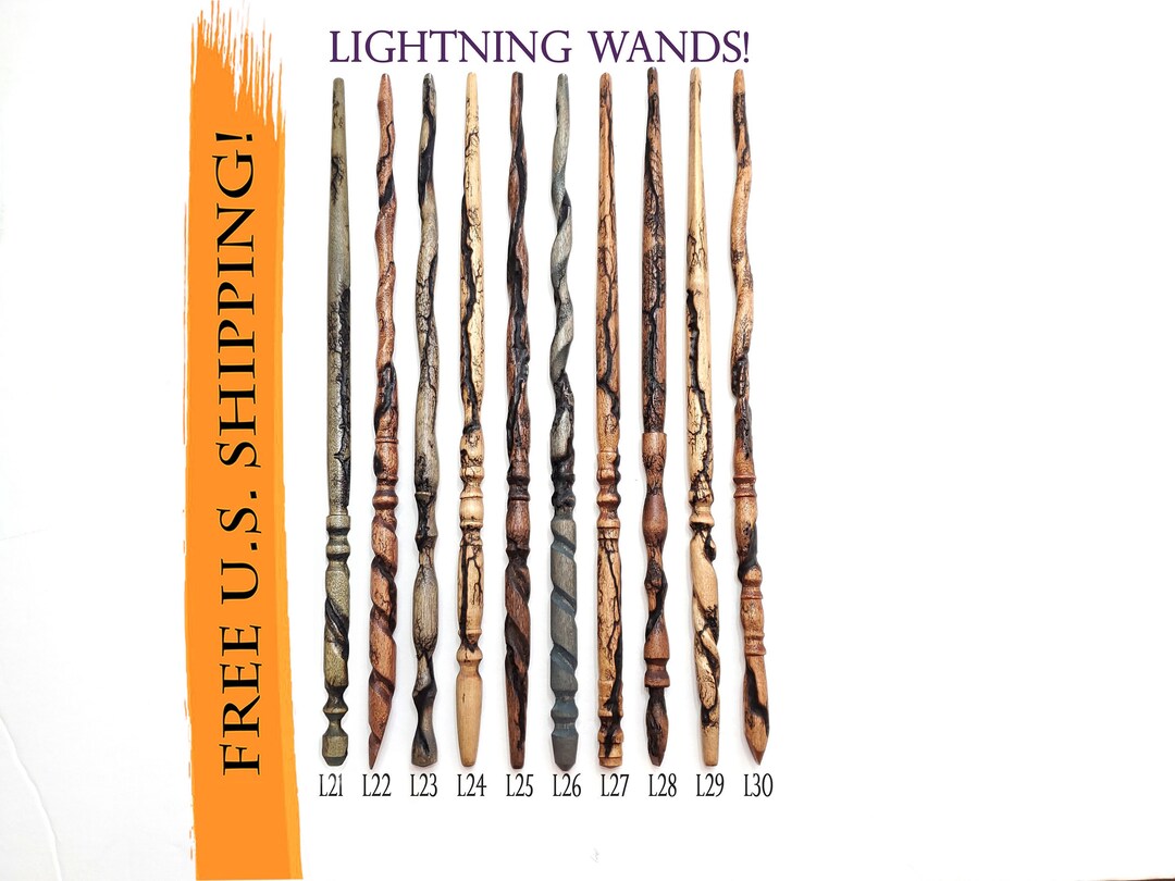 Lightning Wands 21-30 Lichtenberg Fractal Burning Pick Your - Etsy