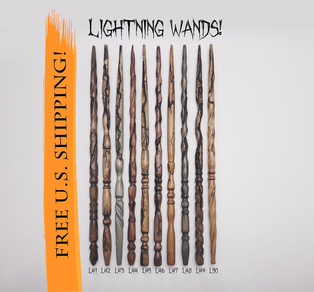 Lightning Wands 41-50 Lichtenberg Fractal Burning Pick Your - Etsy