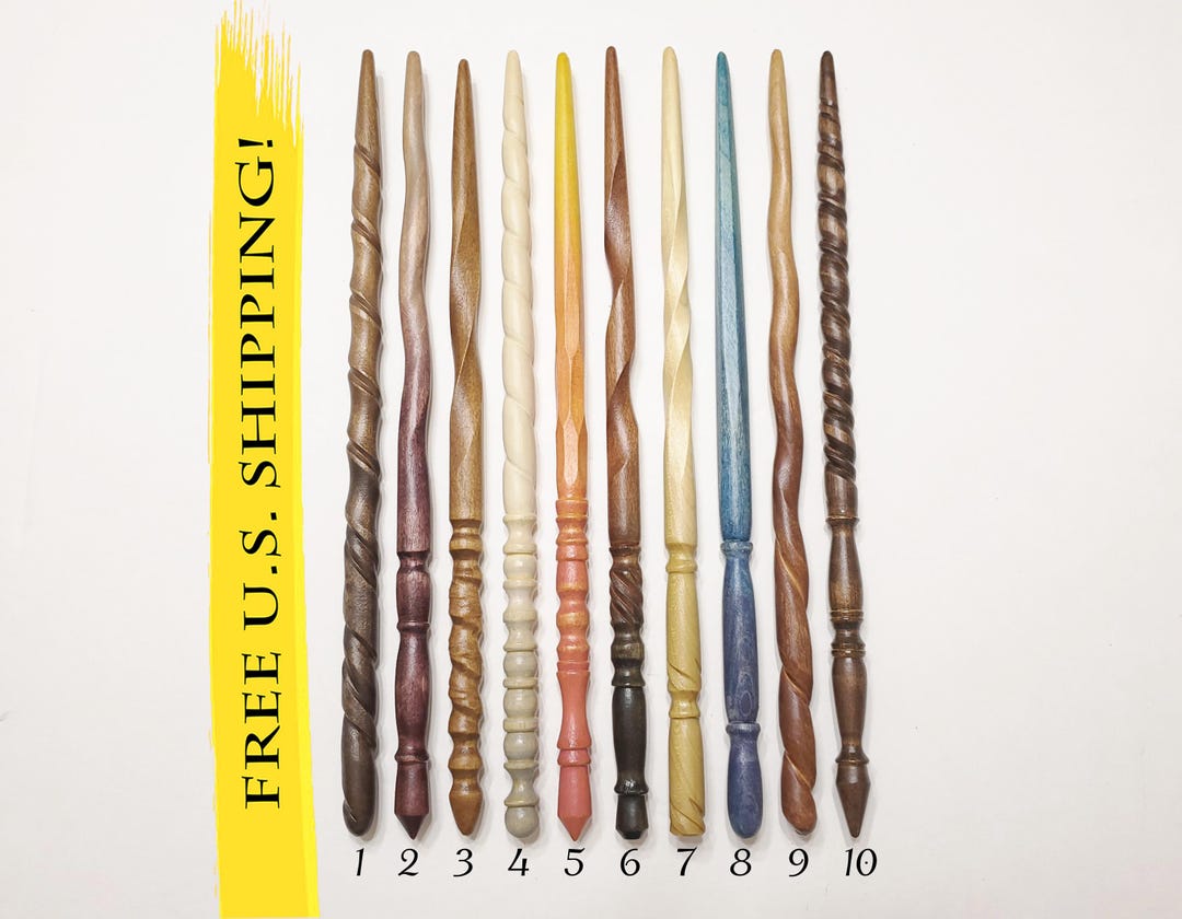 Pick Your Magic Wand, 1-10, One of A Kind Magic Wands, Custom Wands ...