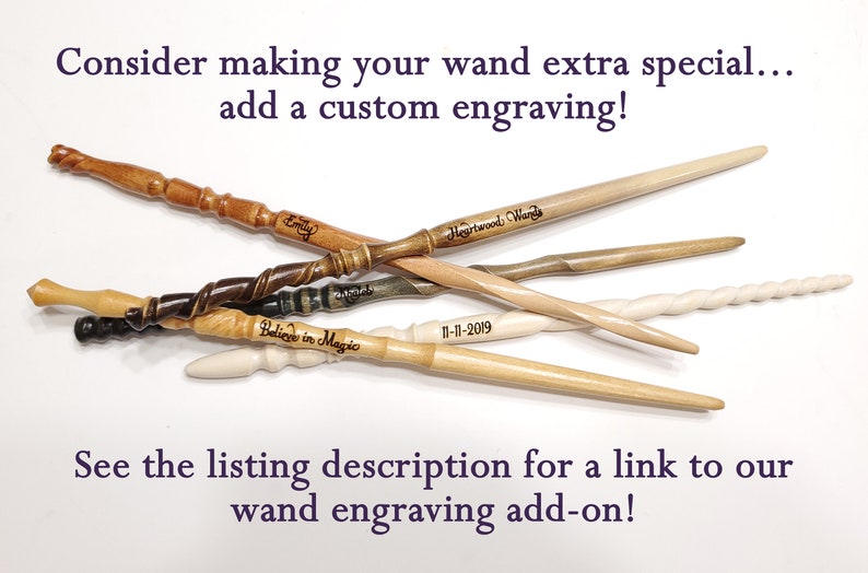 Pick Your Team Wand, Green & Silver Magic Wands, Wood Wand, Magic Wand ...