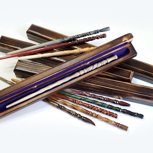 Wand Box, Handmade Wooden Box for Wands, Heartwood Wands - Etsy
