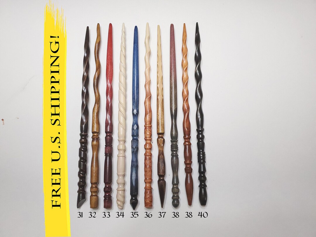 Pick Your Magic Wand, 31-40, One of A Kind Magic Wands, Custom Wands ...