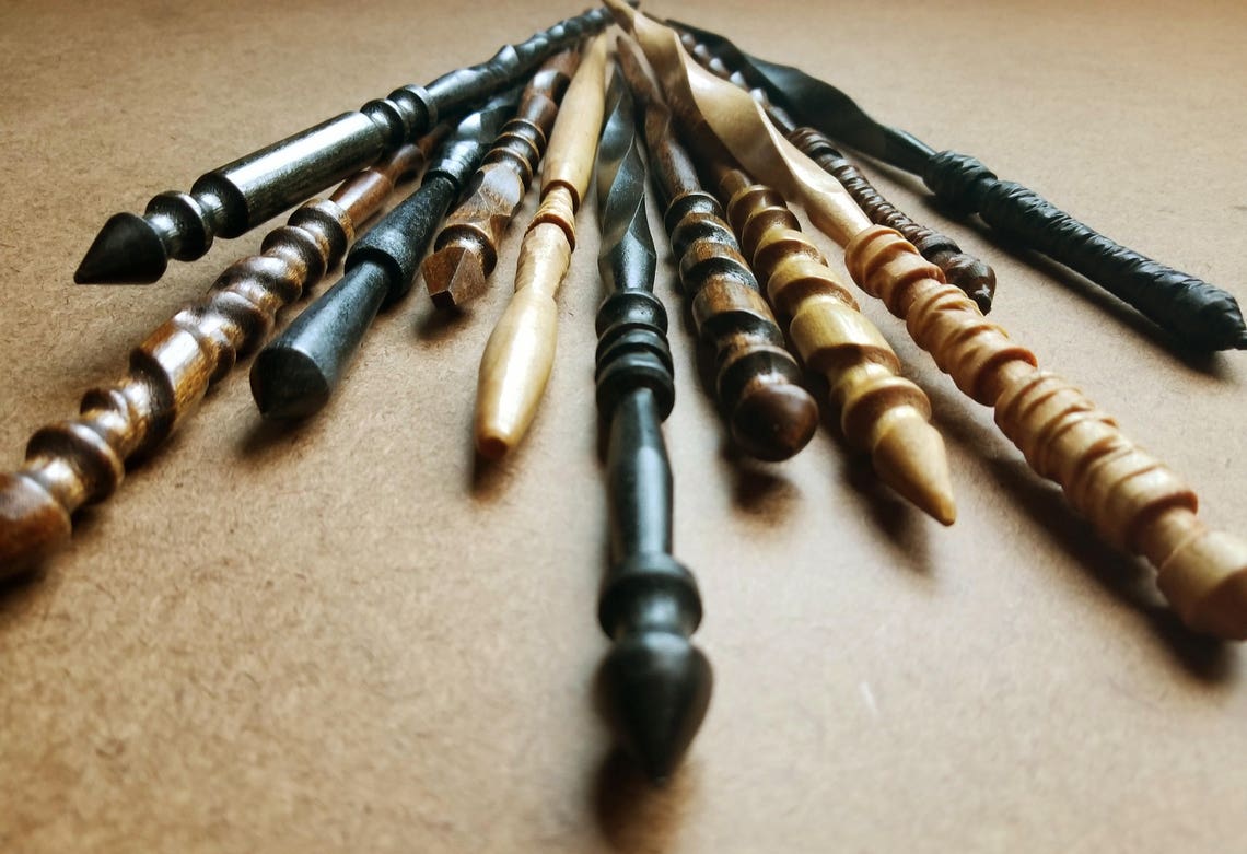 Random Wands Custom Wands Magic Wands Wood Wand Magic | Etsy