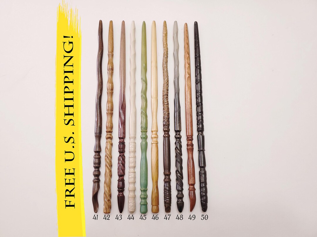 Pick Your Magic Wand, 41-50, One of A Kind Magic Wands, Custom Wands ...