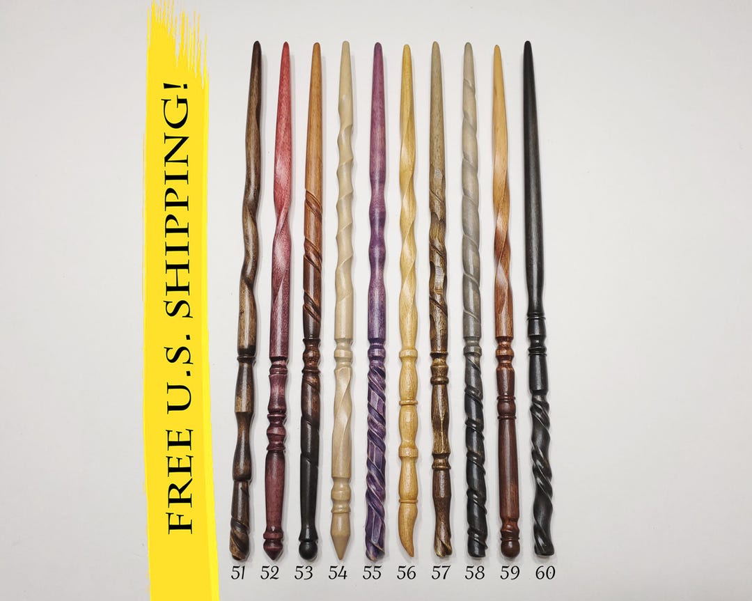 Pick Your Magic Wand, 51-60, One of A Kind Magic Wands, Custom Wands ...