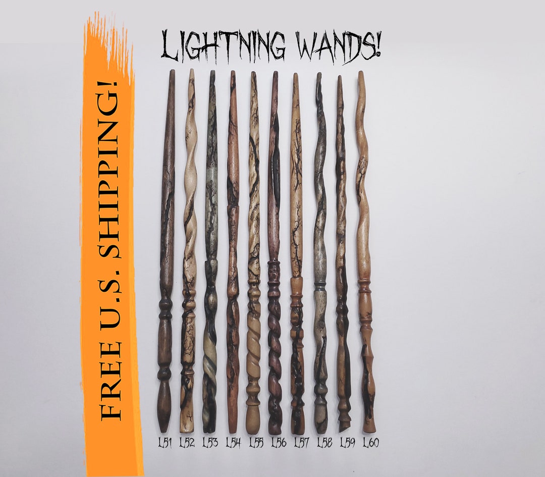 Lightning Wands 51-60 Lichtenberg Fractal Burning Pick Your - Etsy